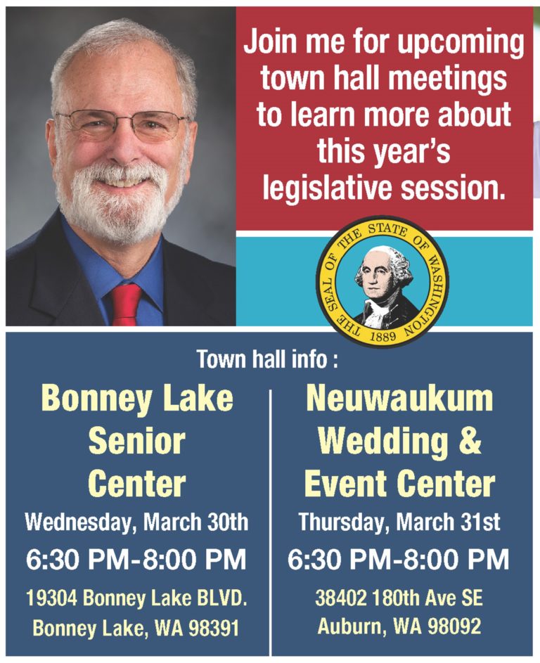 Attend my upcoming town halls! March 22, 2022 - Phil Fortunato
